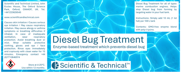Diesel Bug Treatment – Scientific and Technical Limited